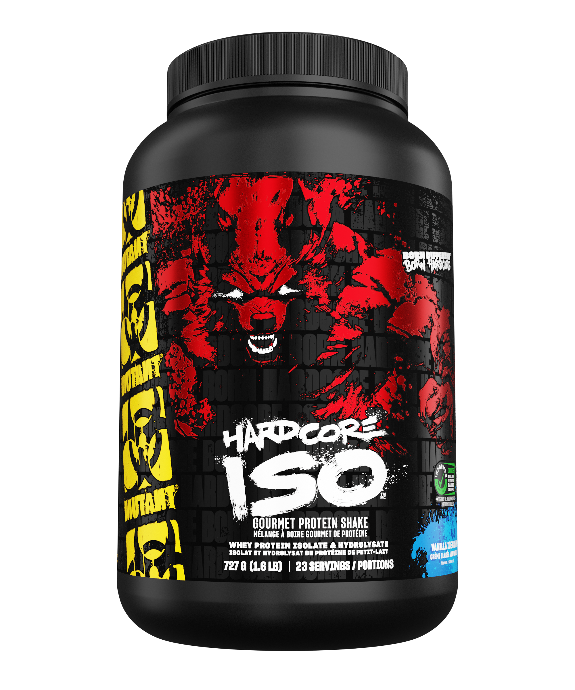 MUTANT®️ HARDCORE ISO 1.6LBS | Gourmet Whey Protein Isolate Shake