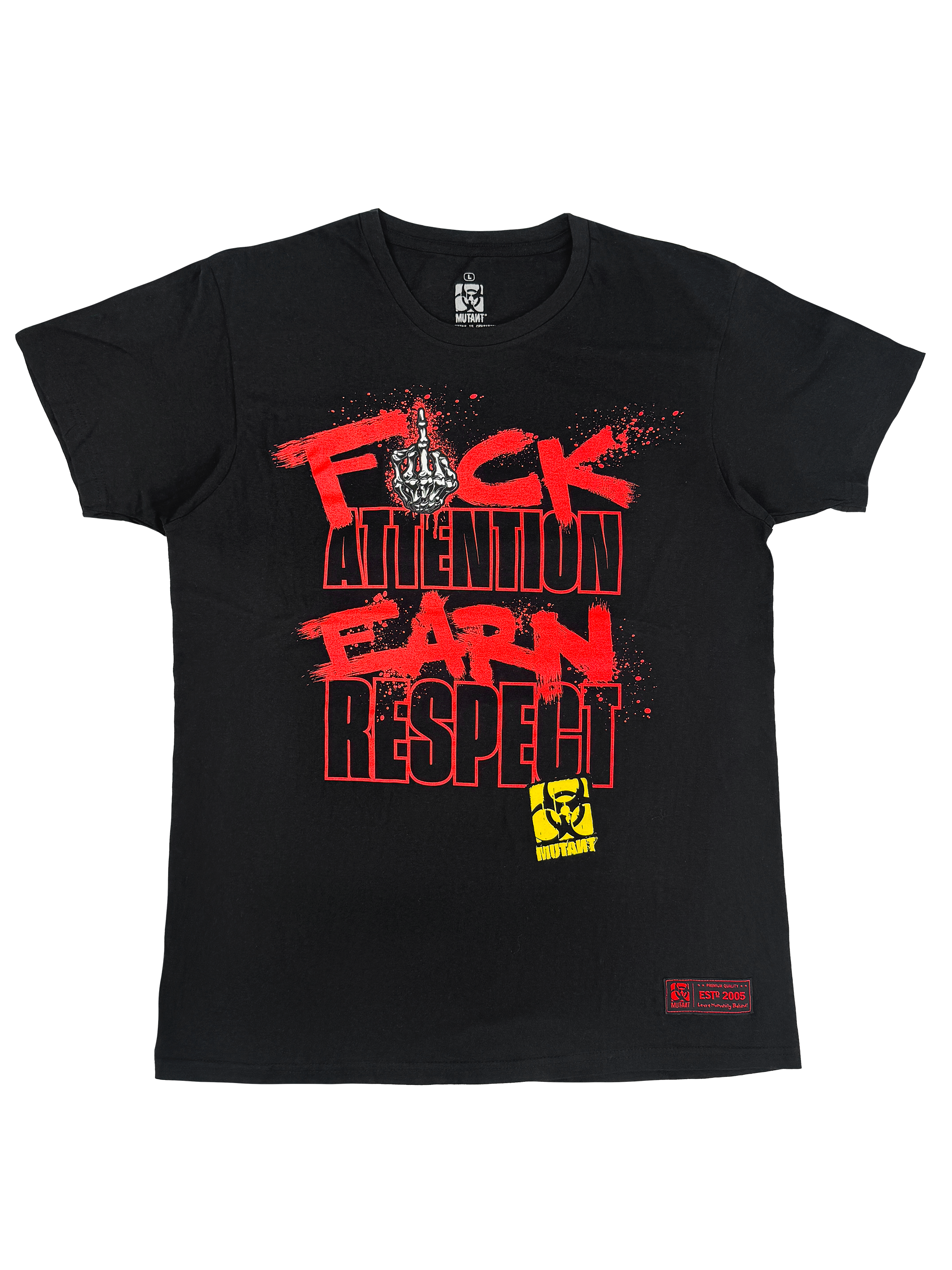 MUTANT® DUSTY HANSHAW FK* ATTENTION T-SHIRT 2XL 3XL 4XL